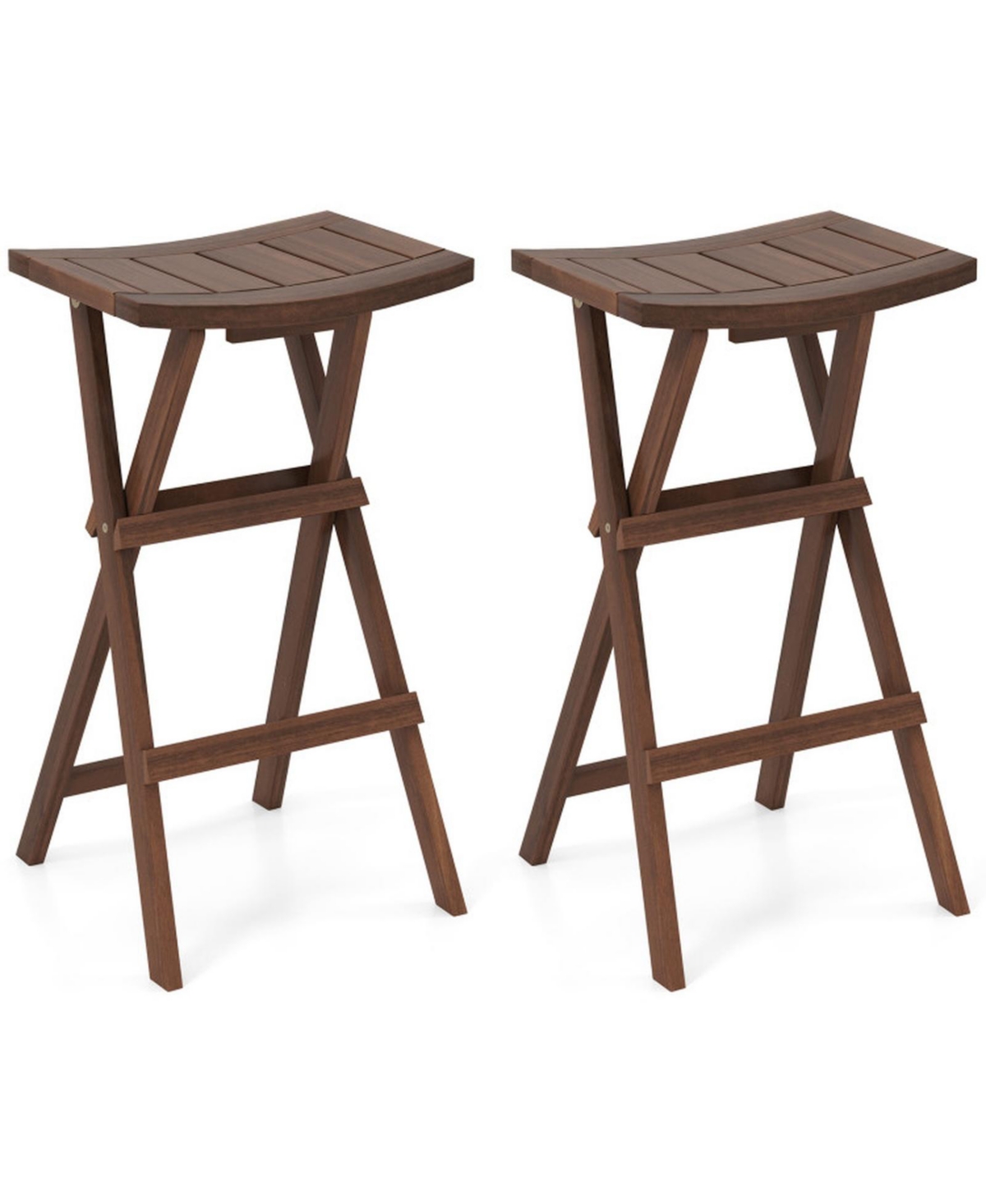 Click here for Gouun Backless Folding Counter Height Bar Stools S... prices