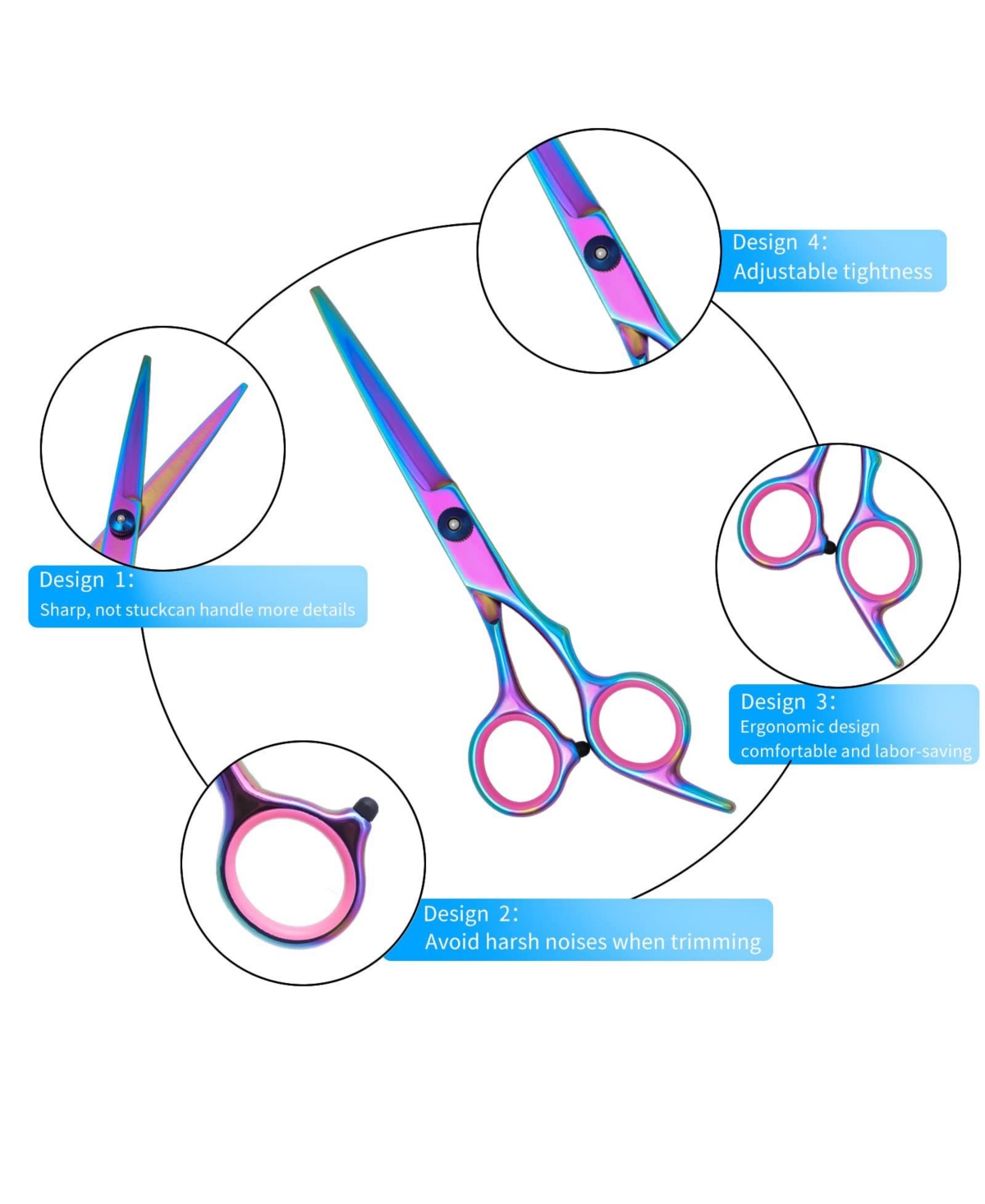 Click here for Aronkl Professional Dog Grooming Scissors Set with... prices