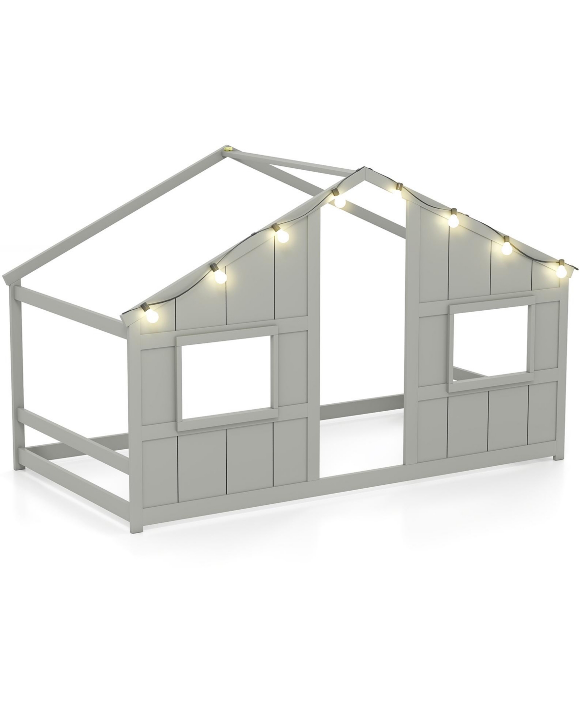 Click here for Sugift House Bed Montessori Floor Bed with Led Lig... prices