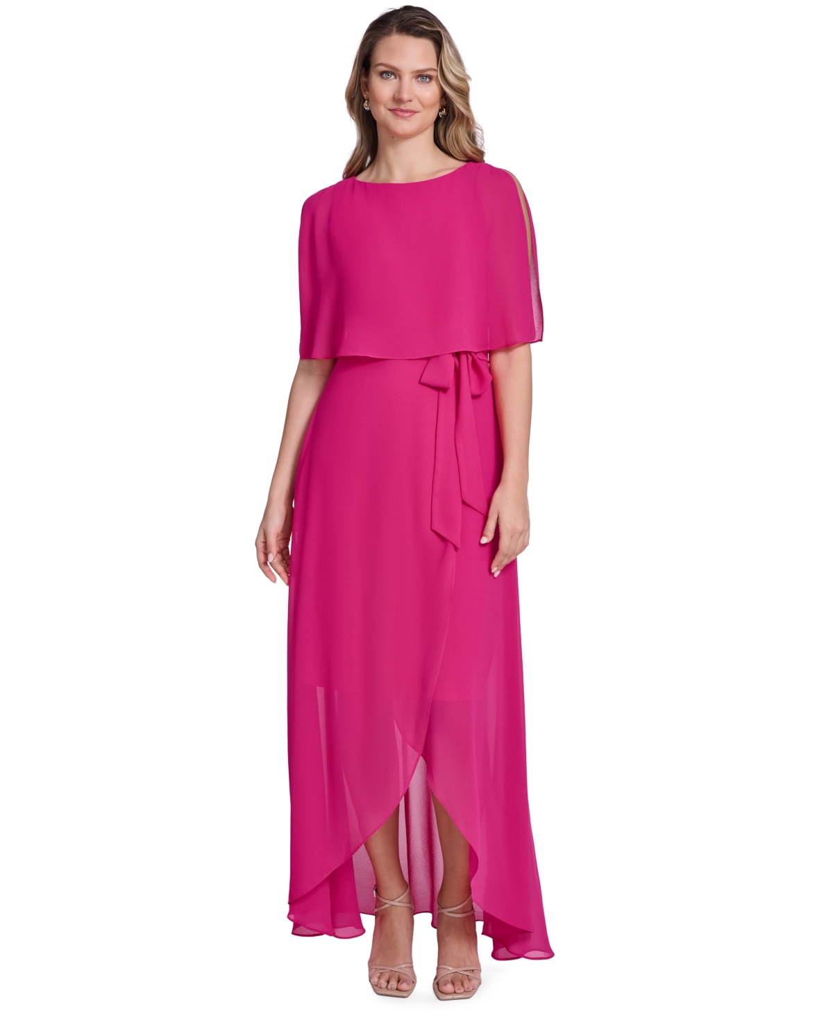 Click here for Jessica Howard Womens Boat Neck High Low Maxi Dres... prices