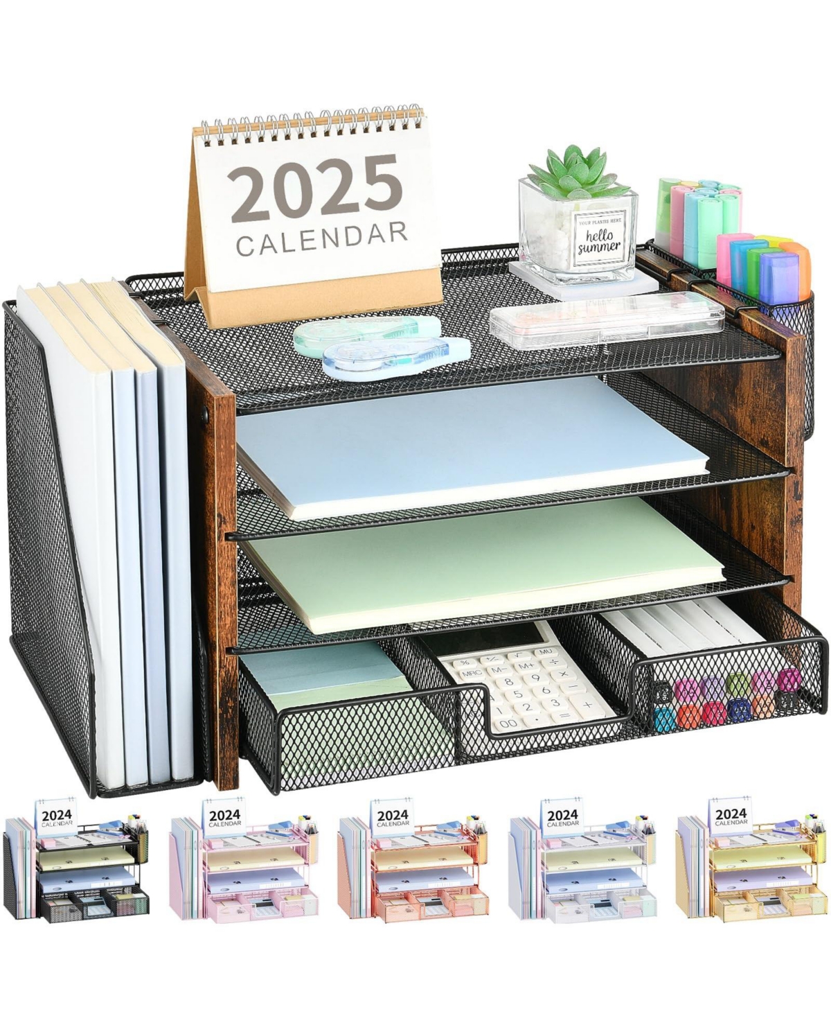 Click here for Gnuadz Desk Organizer 4-Tier File Drawer Pen Holde... prices