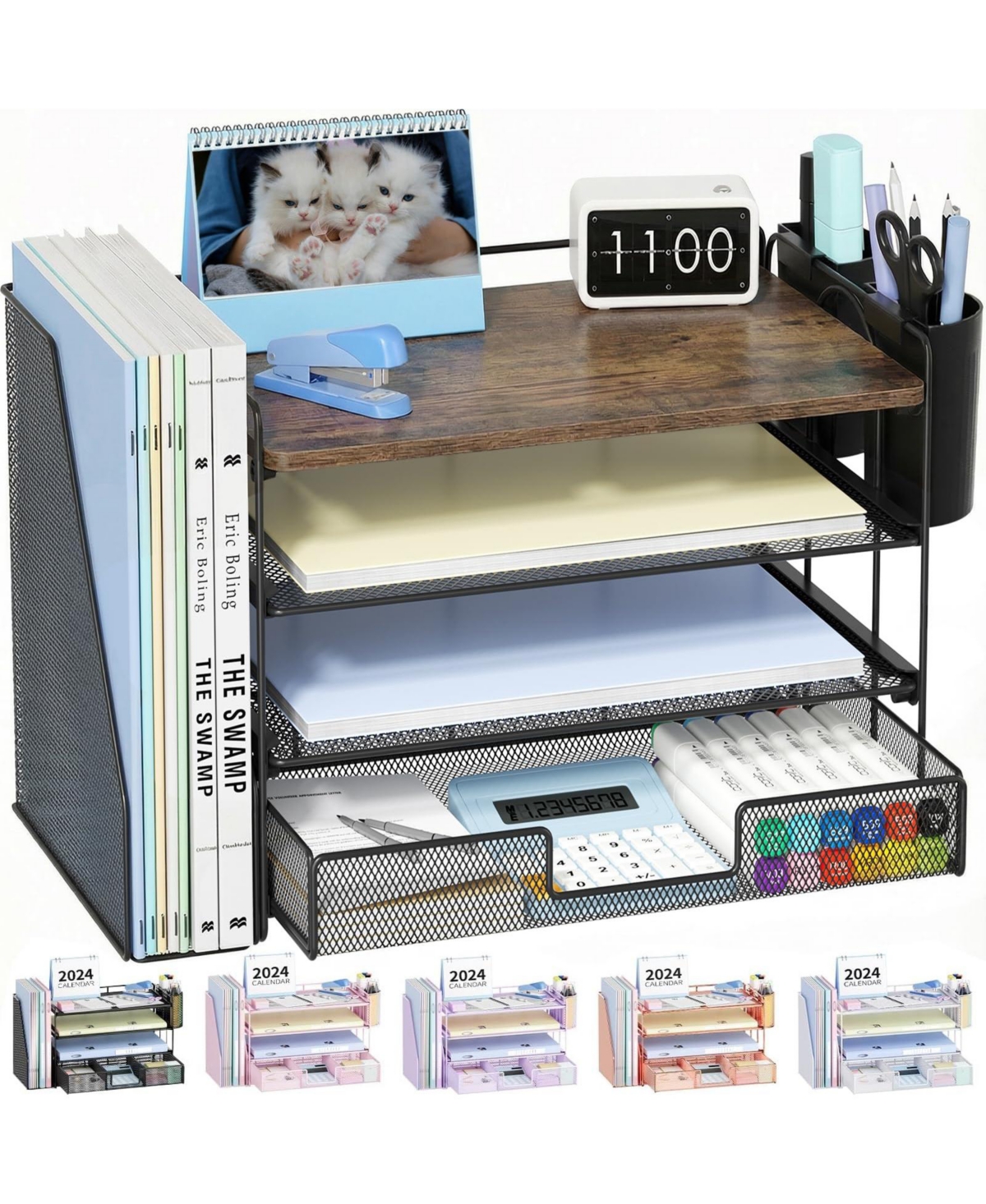Click here for Gnuadz Desk Organizer 4-Tier File Drawer Pen Holde... prices