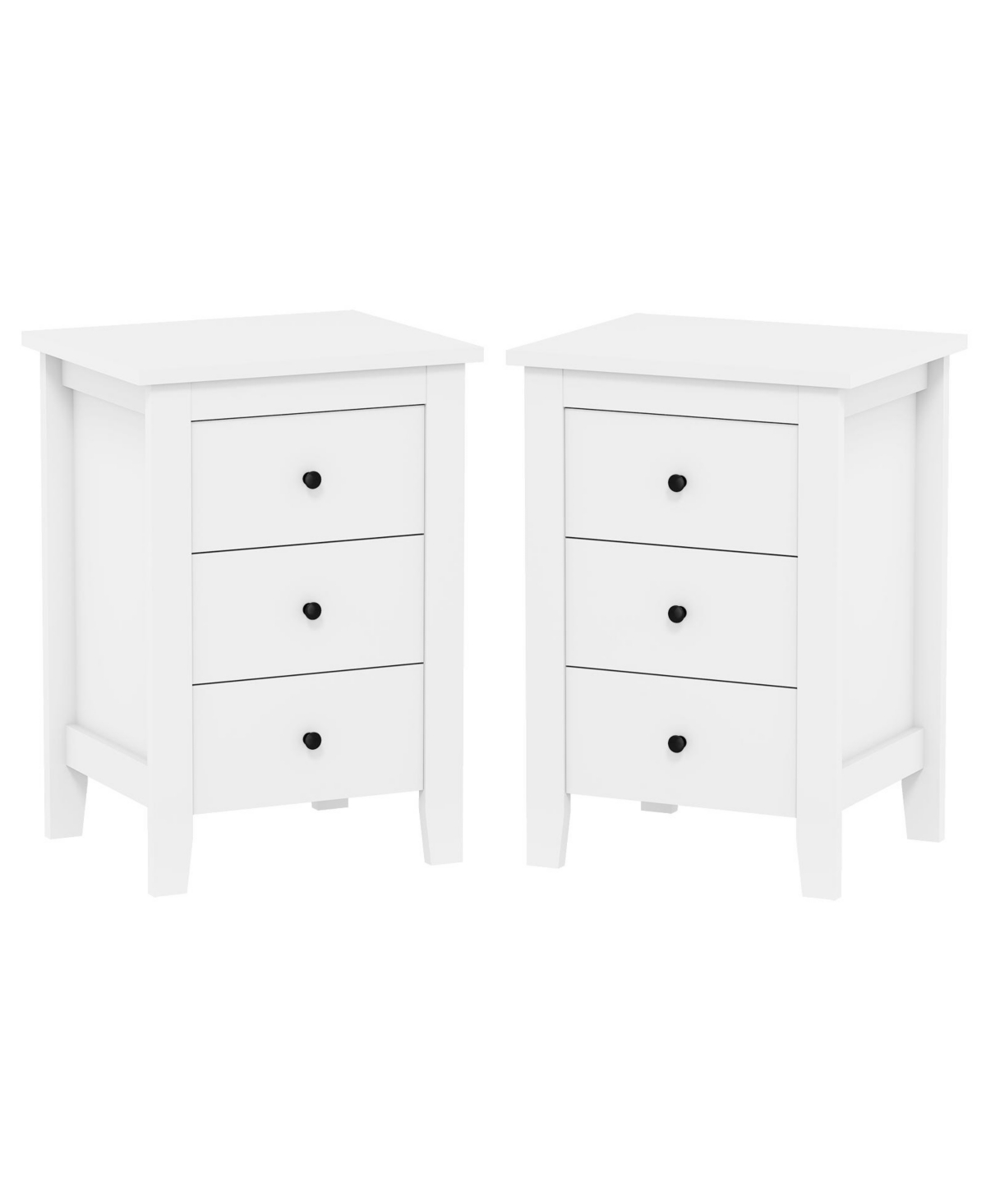 Click here for sumyeg Nightstand Set of 2 End Beside Table Drawer... prices