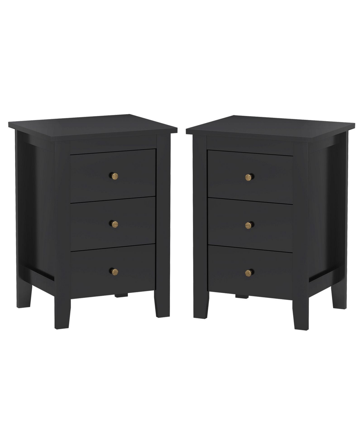 Click here for sumyeg Nightstand Set of 2 End Beside Table Drawer... prices
