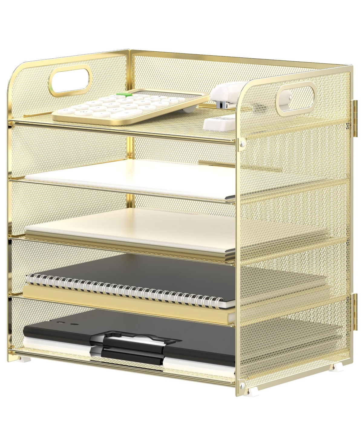 Click here for Gnuadz 5-Tier Mesh Letter Tray Desk Organizer - Go... prices