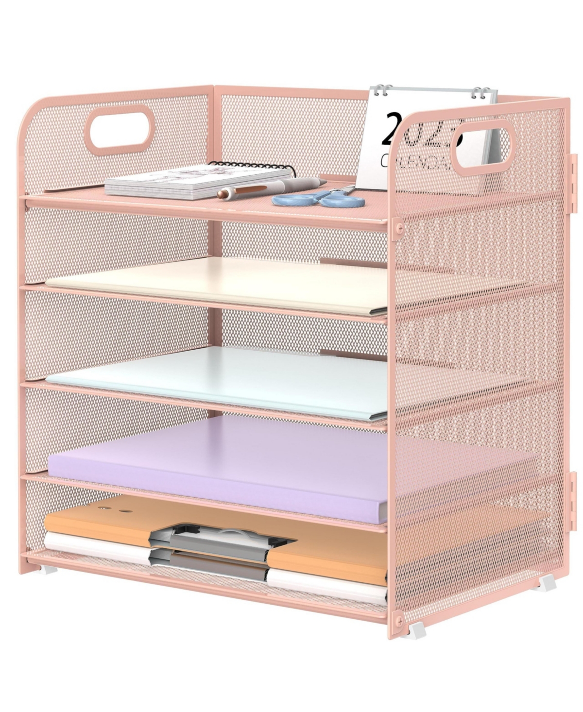 Click here for Gnuadz 5-Tier Mesh Letter Tray Desk Organizer - Pi... prices