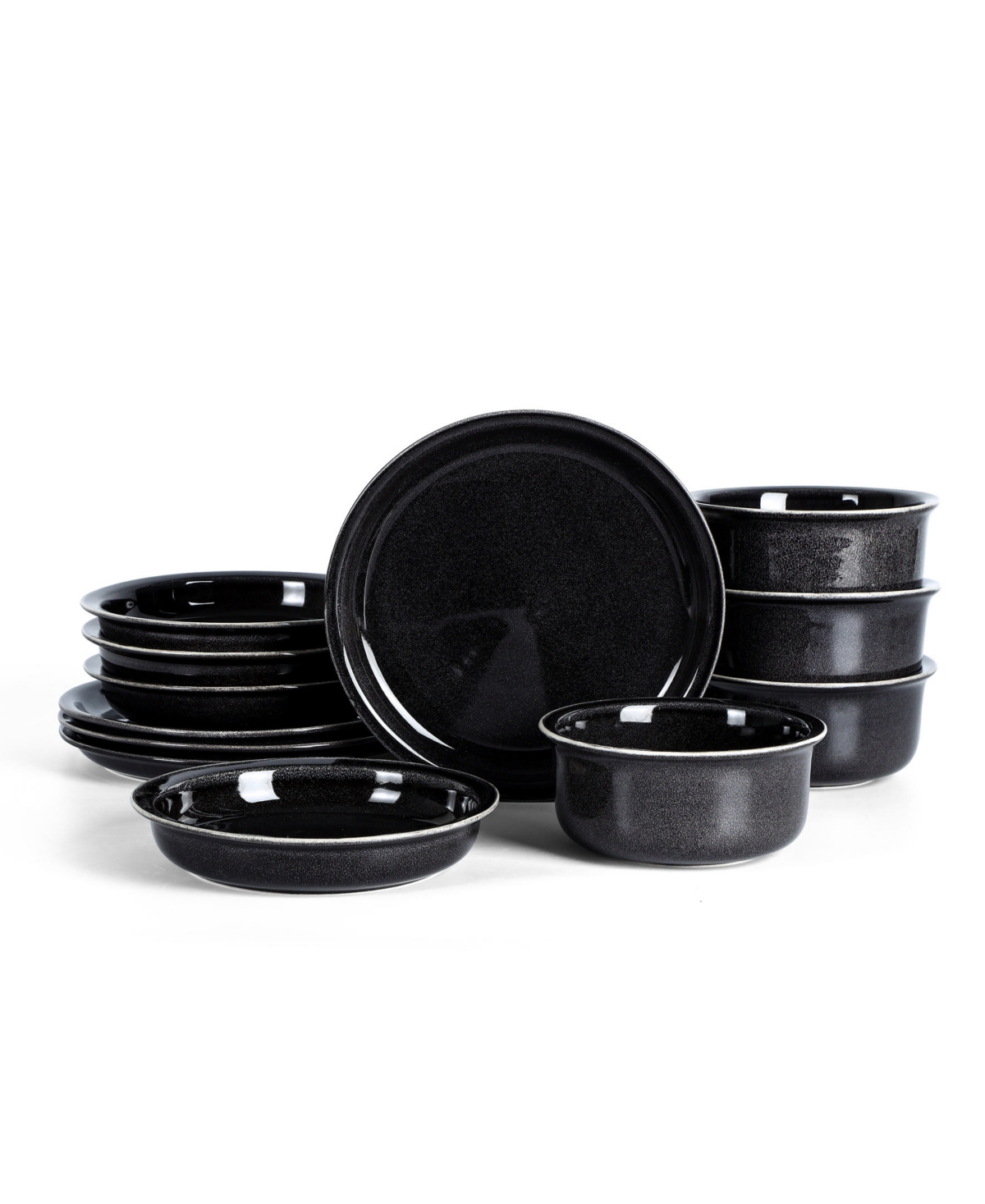 Click here for Stone Lain Slate 12-Pc. Dinnerware Set  Service Fo... prices
