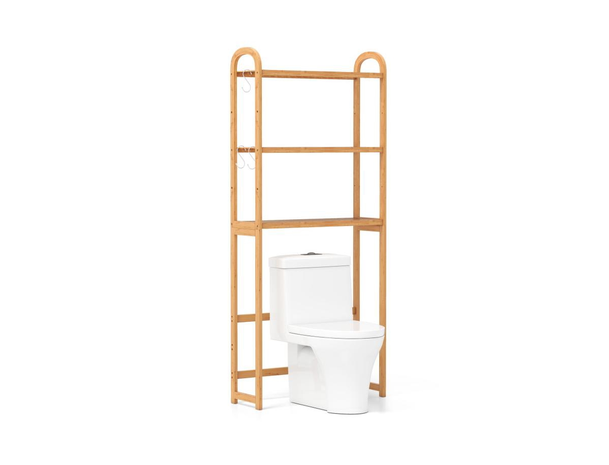 Click here for Slickblue 3-Tier Wicker Bathroom Floor Organizer w... prices