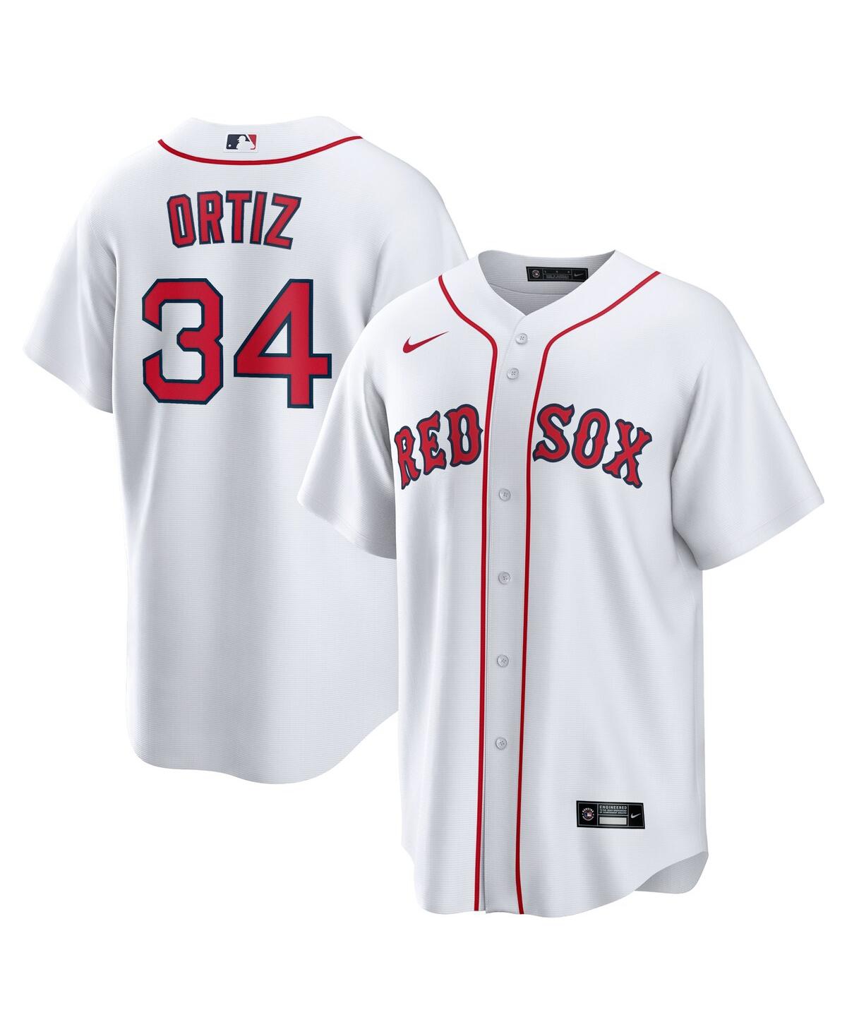 Click here for Nike Mens David Ortiz White Boston Red Sox Home Re... prices