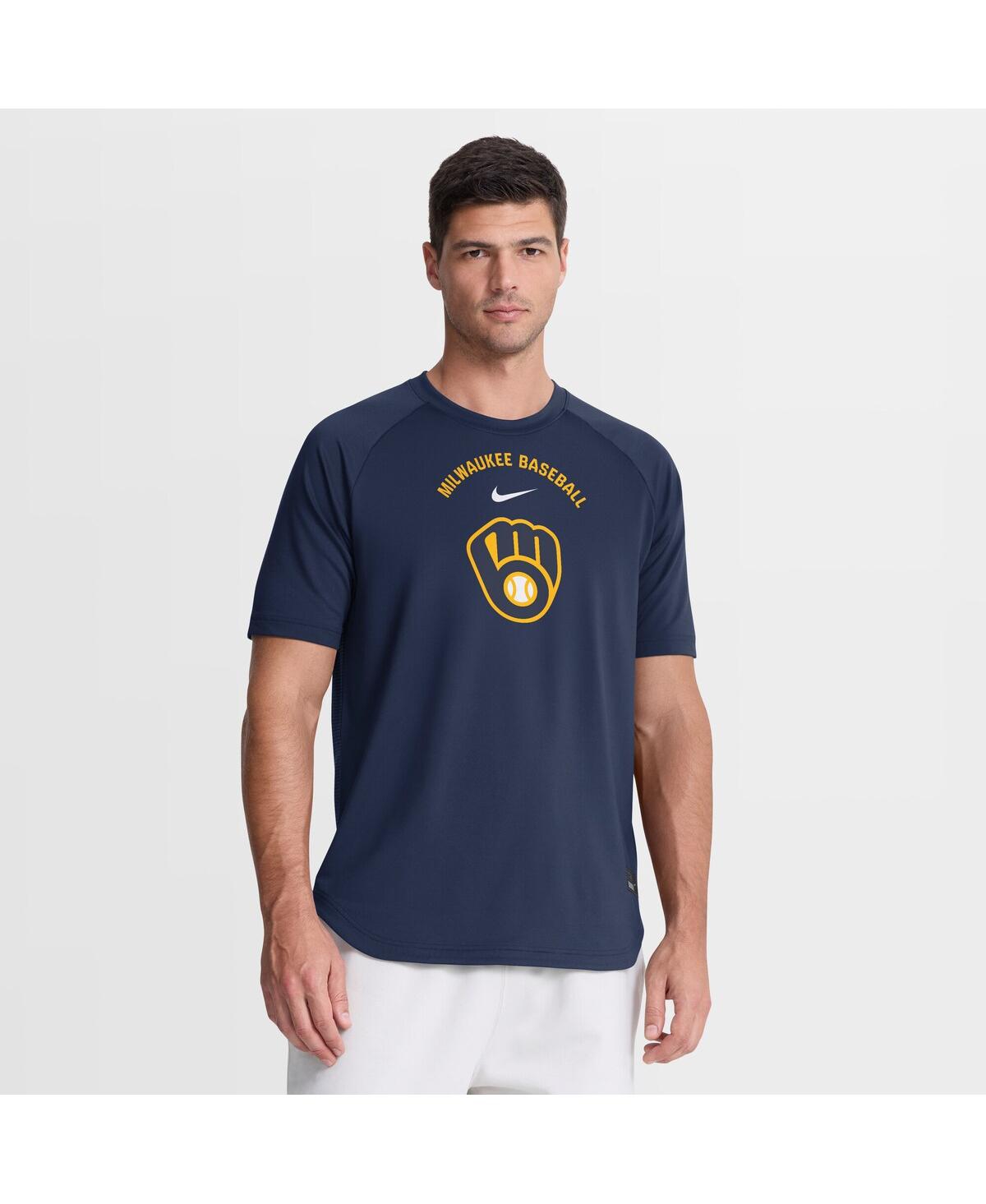 Click here for Nike Mens Navy Milwaukee Brewers Authentic Collect... prices