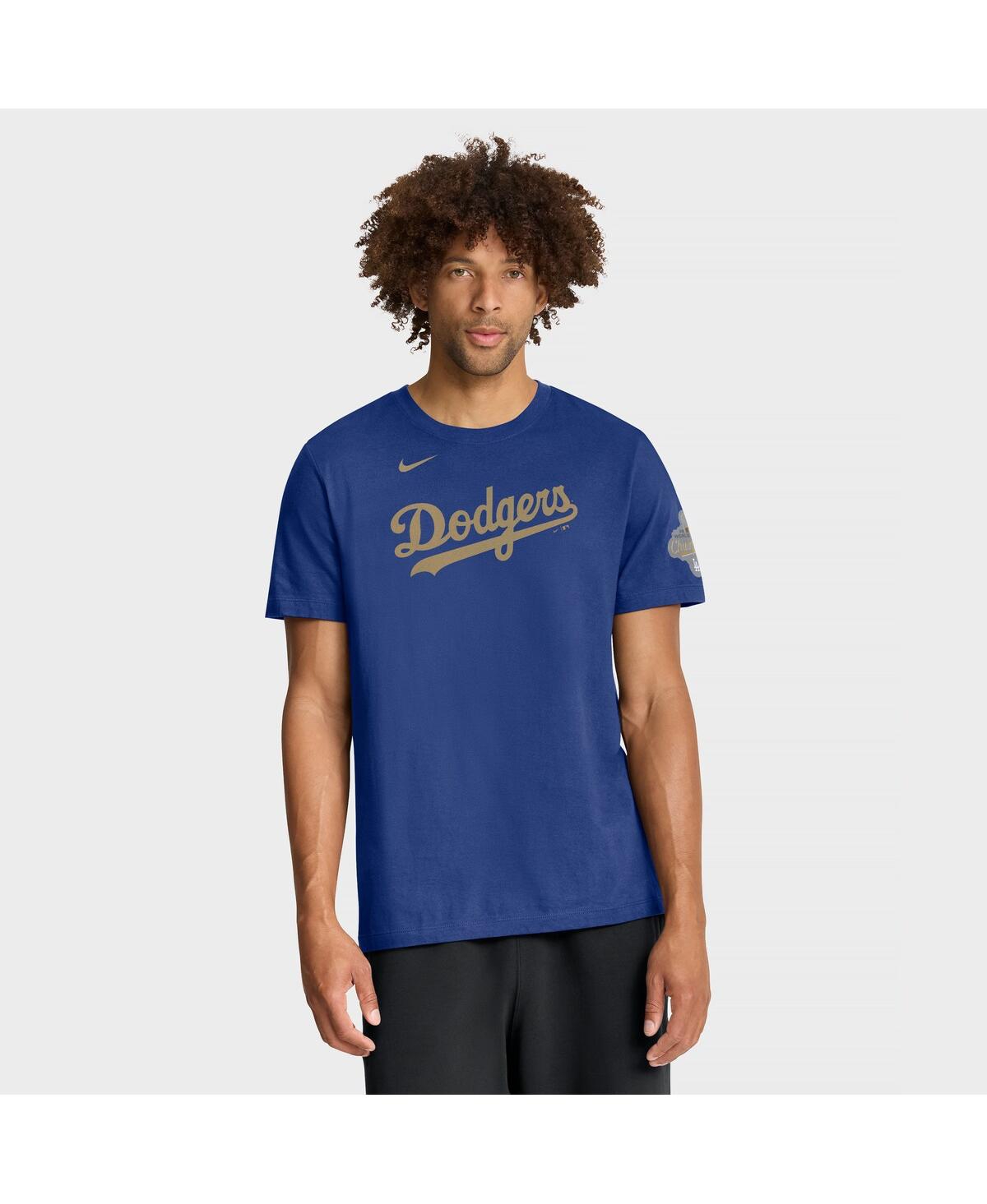 Click here for Nike Mens Royal Los Angeles Dodgers 2026 Gold Coll... prices