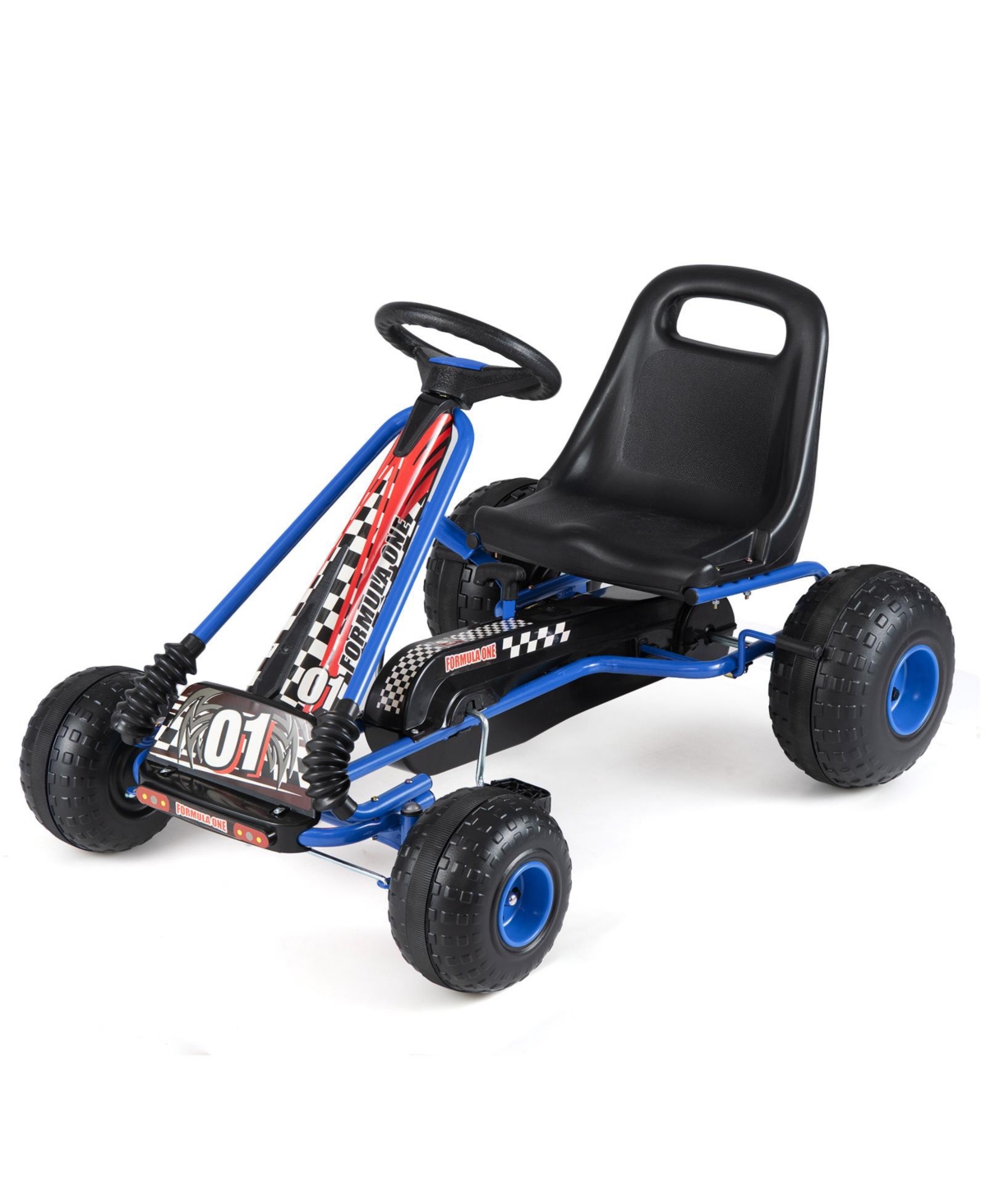 Click here for Slickblue Kids Ride On Pedal Go Kart with Adjustab... prices