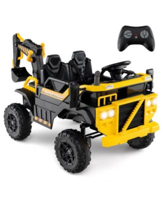 Click here for Slickblue 24v Kids Ride On Excavator 4wd 2 Seater... prices