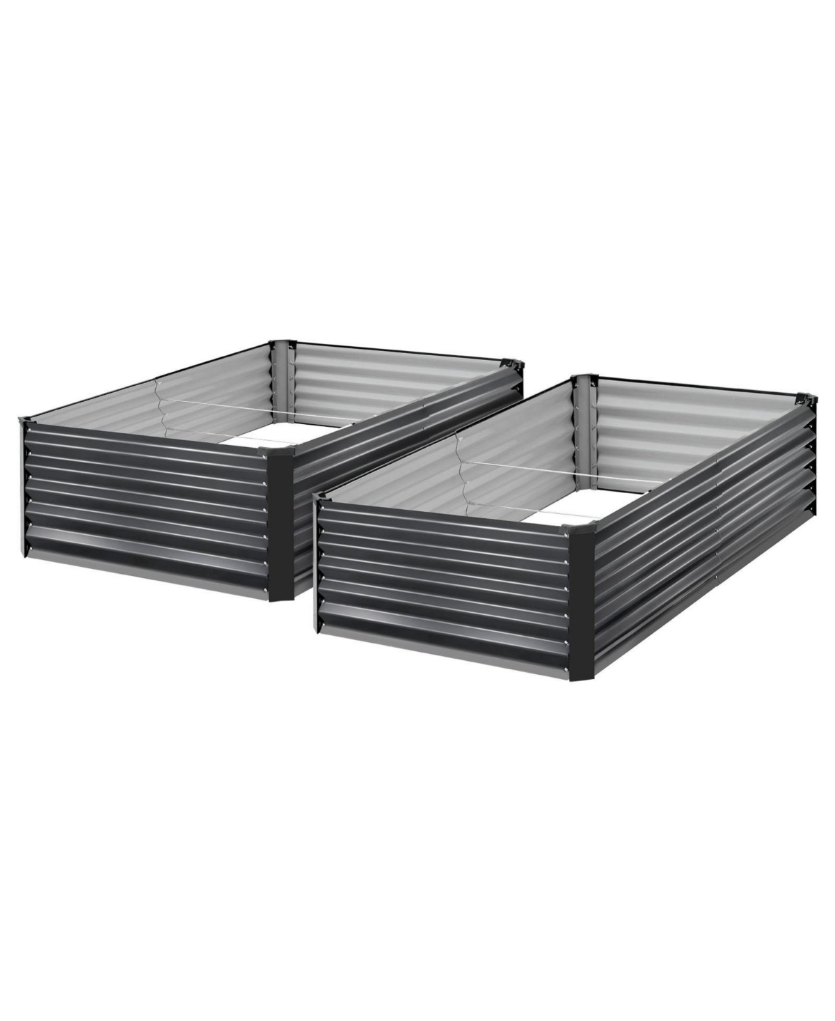 Click here for Sugift 2 Pack Raised Garden Beds 6.67 x 3.35 ft El... prices