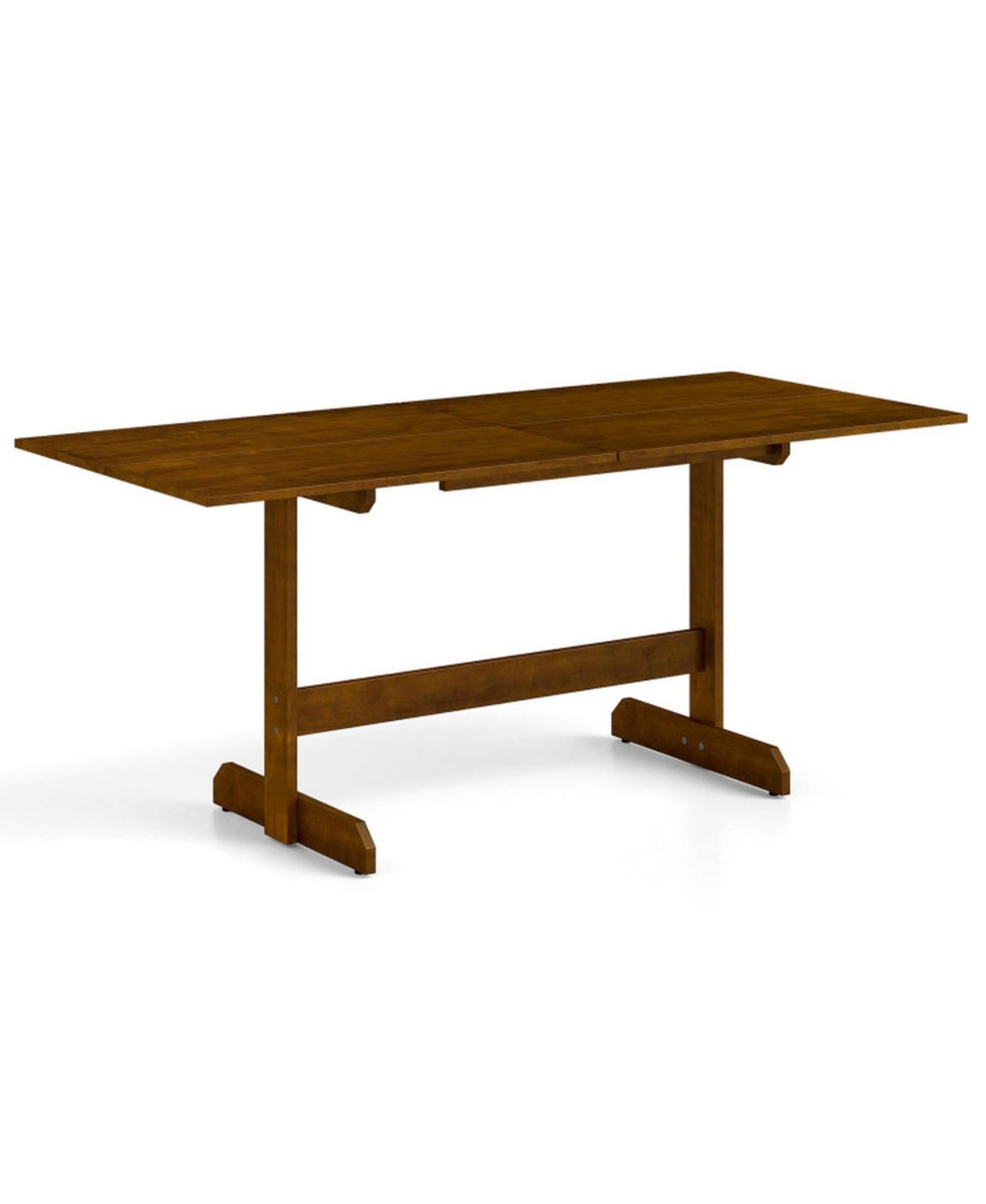 Click here for Gouun 71 in Farmhouse Rectangular Dining Table for... prices
