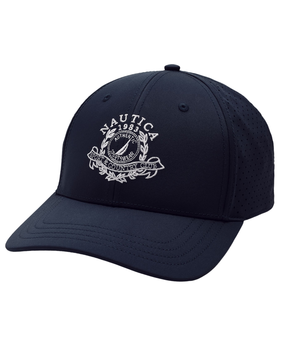 Click here for Nautica Mens Crest Embroidery Performance Cap - Na... prices