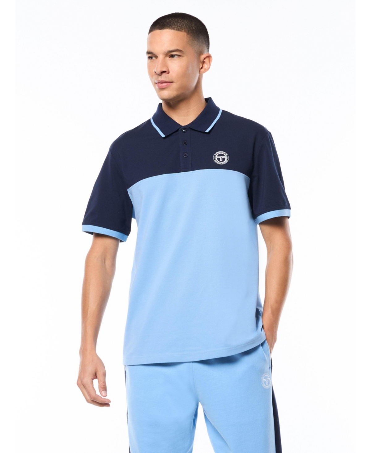 Click here for Sergio Tacchini Mens Volo Comfort Polo Shirts - De... prices