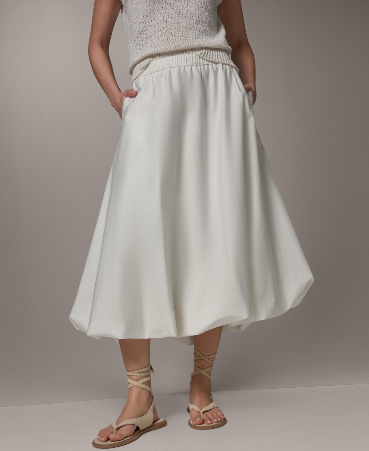 Click here for Donna Karan Weekend Womens Pull-On Bubble Skirt -... prices