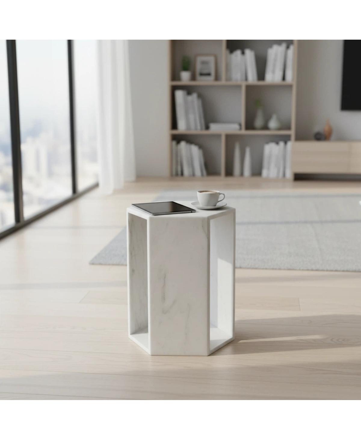 Click here for Streamdale Furniture Premium Honed Marble Hexagon... prices