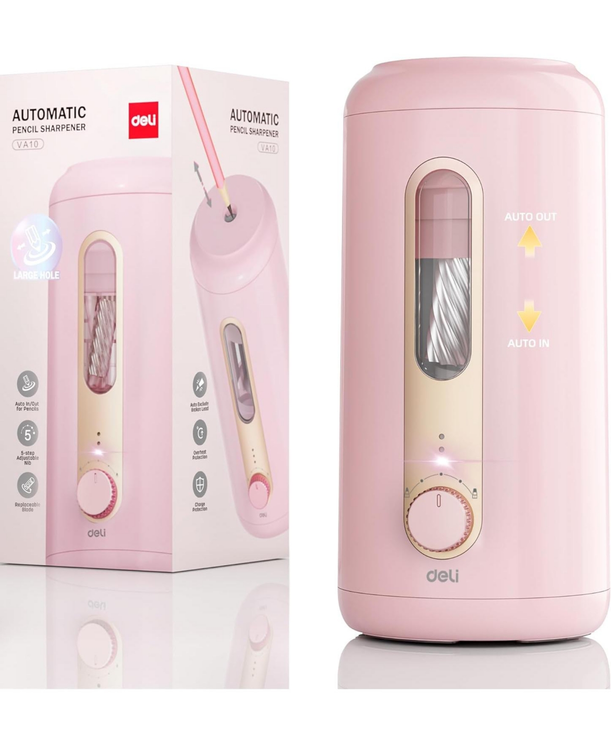 Click here for Deli VA10 Electric Pencil Sharpener - Fully Automa... prices