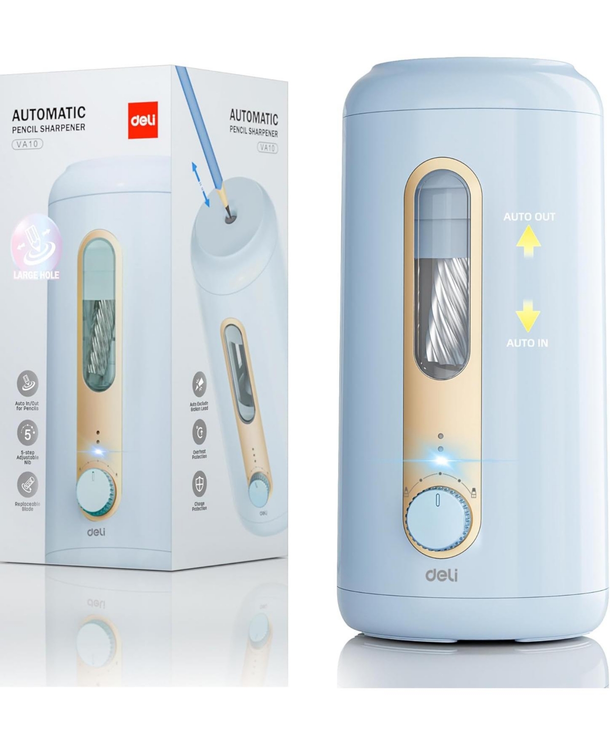 Click here for Deli VA10 Electric Pencil Sharpener - Fully Automa... prices