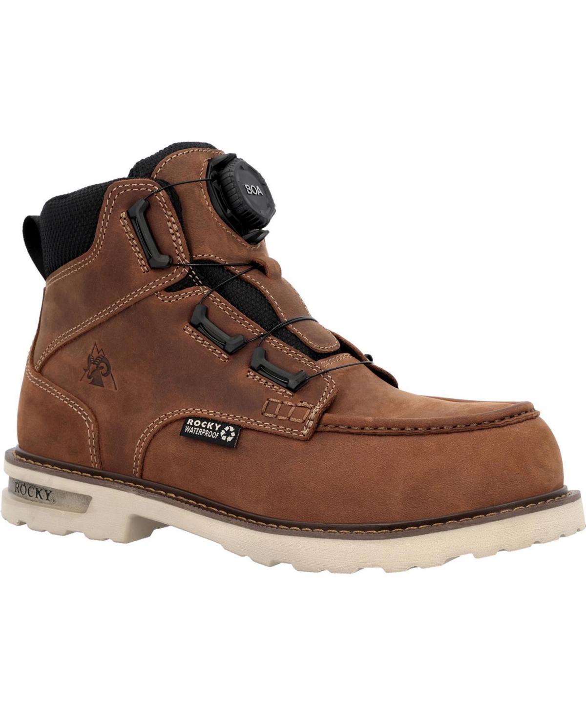Click here for Rocky Mens Grindstone Xtr Boa Work Boot - Brown prices