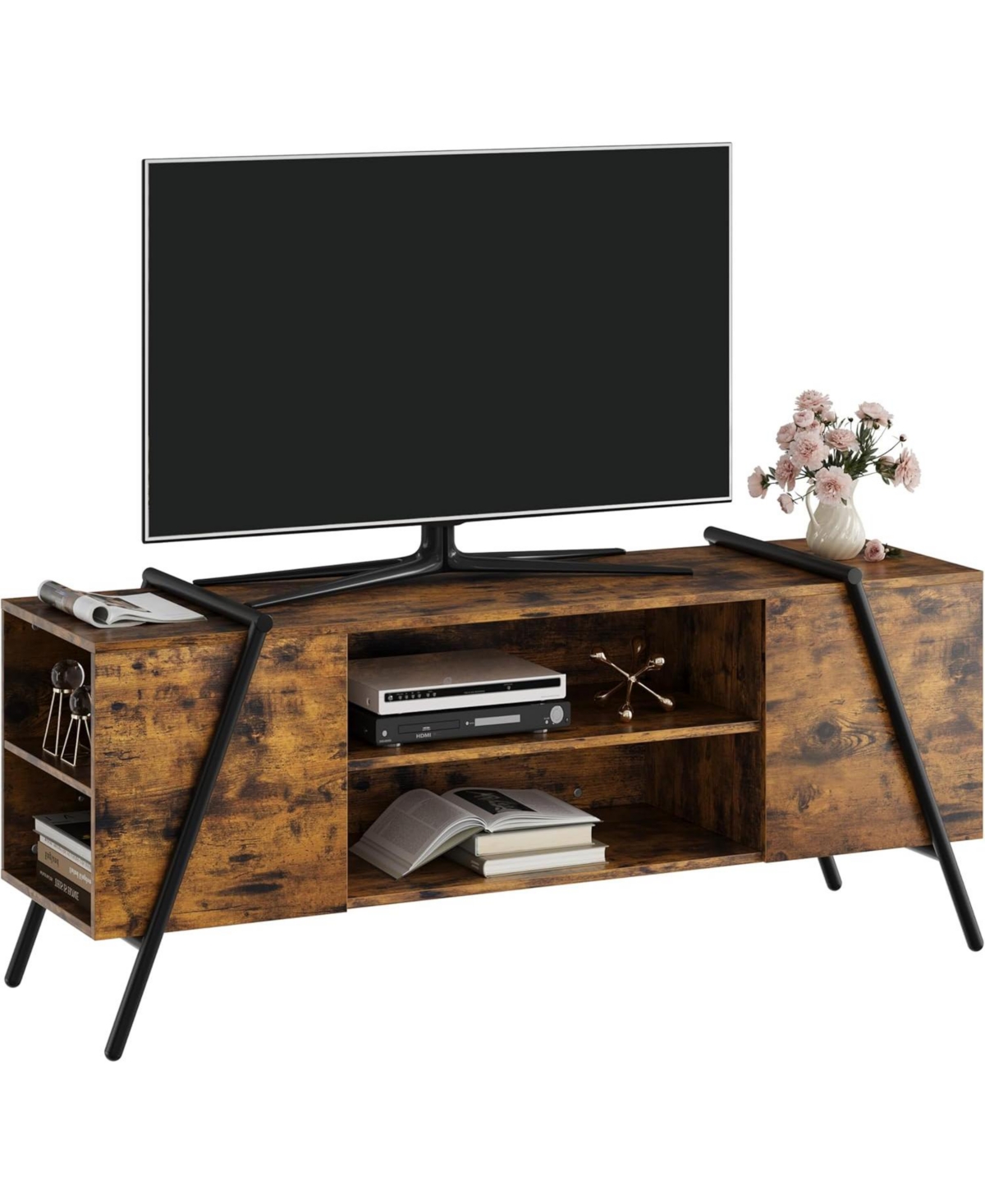 Click here for gaomon Tv Stands for 50-70 TVs  Modern Farmhouse E... prices