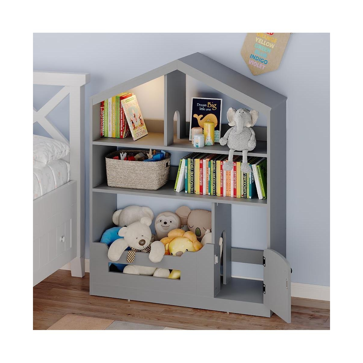 Click here for gaomon Kids Bookshelf and Toy Storage  Wooden Book... prices