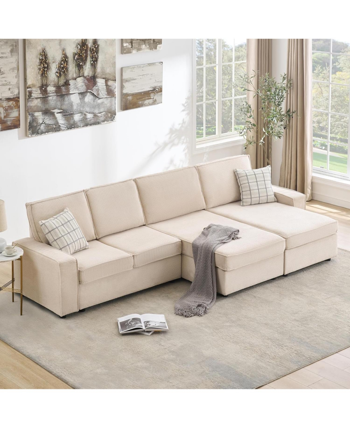 Click here for gaomon Oversized Modular Sectional Sofa  Triple Ch... prices