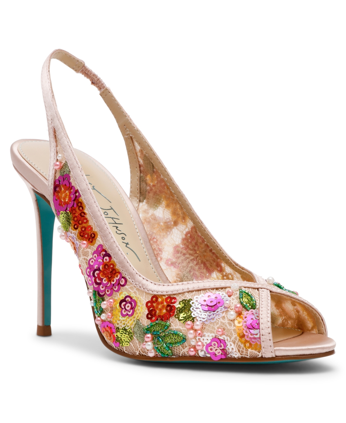 Click here for Betsey Johnson Womens Gerri Slingback Evening Sand... prices