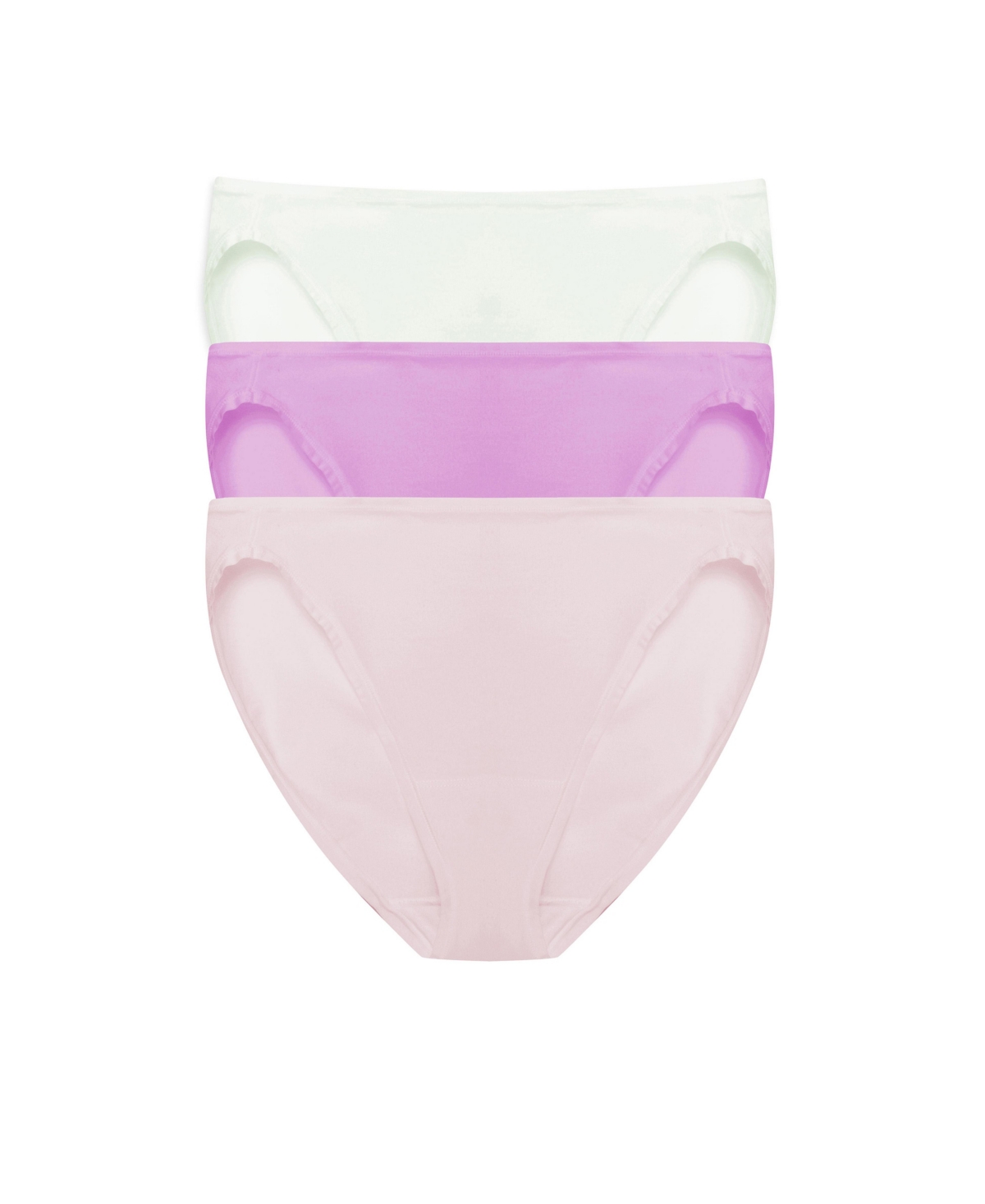 Click here for Natori Womens Bliss Bare Supima Cotton Bikini 3-Pa... prices