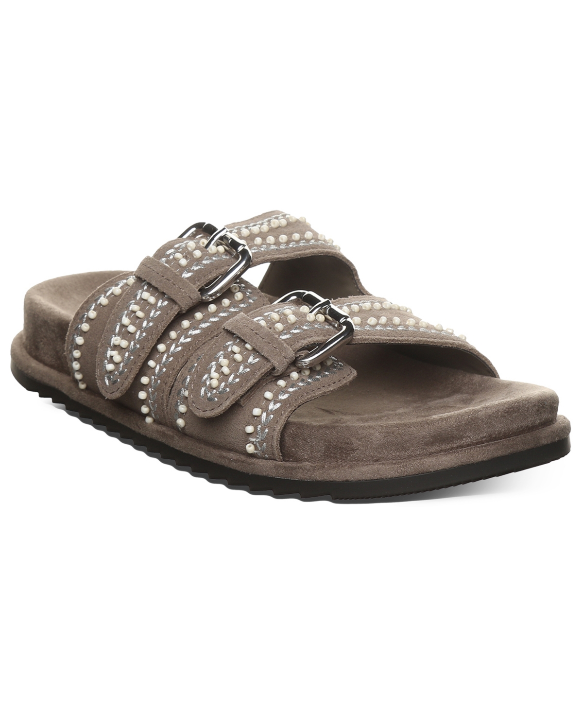 Click here for Bearpaw Womens Anya Round Toe Sandals - Morel prices