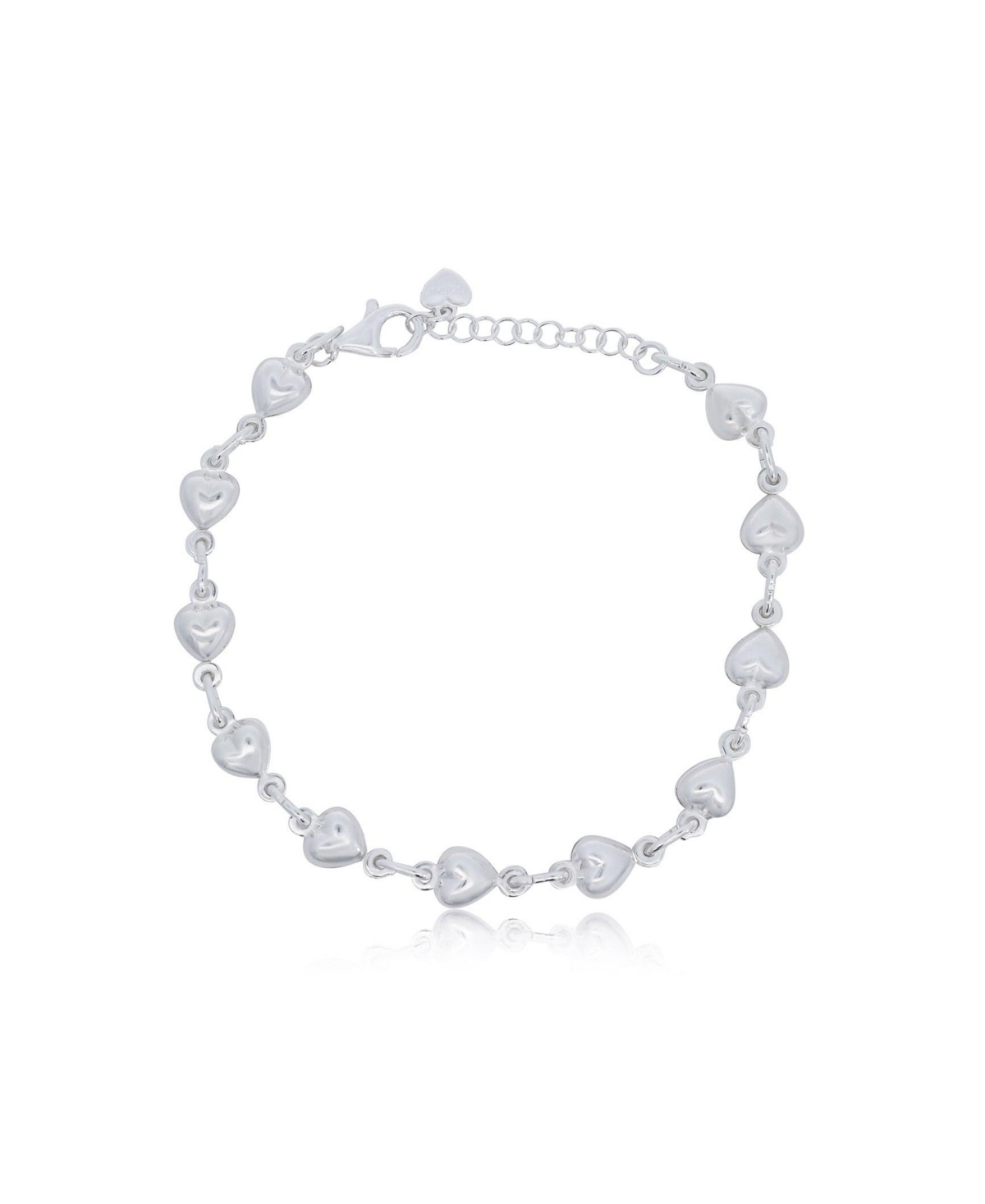 Click here for The Lovery Puffy Heart Bracelet Sterling Silver prices
