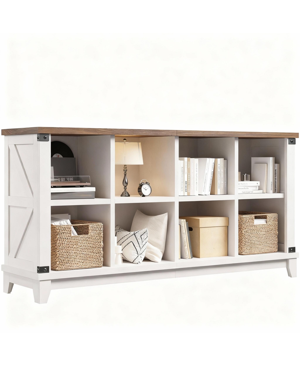Click here for Yigii 8 Cube Storage Organizer - Farmhouse Modern... prices