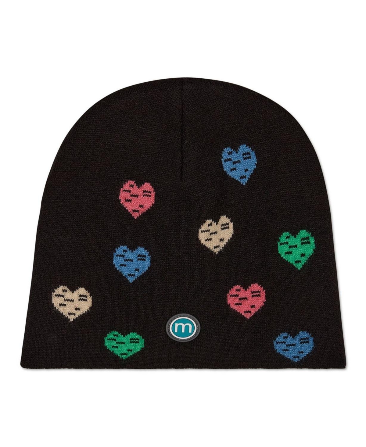 Click here for MeMoi Kids Cozy Colorful Hearts Rayon-Blend Knit B... prices