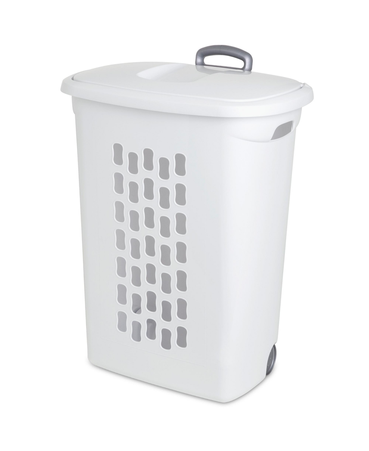 Click here for Sterilite Laundry Hamper Flip Top Lid Retractable... prices