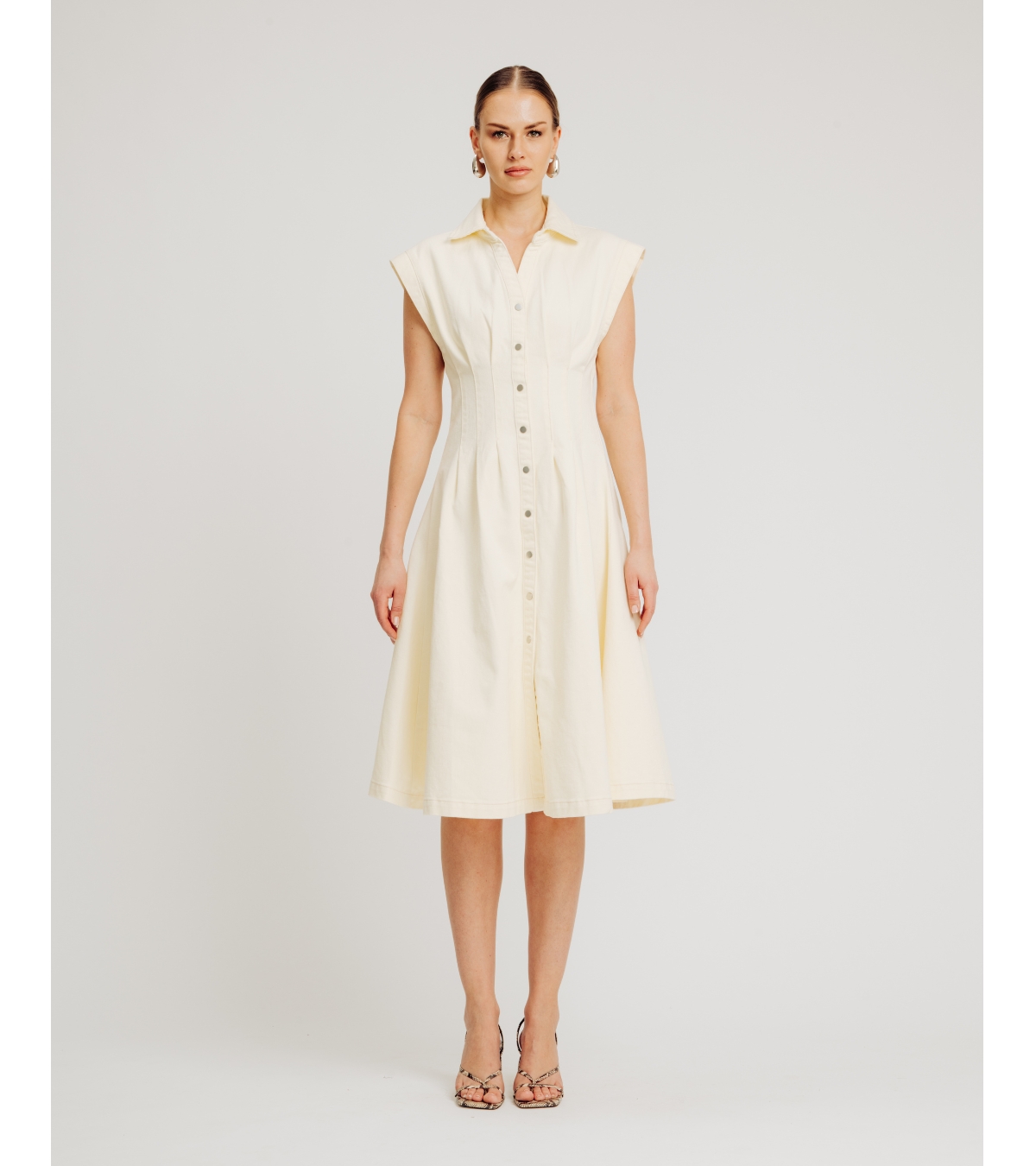 Click here for Torn By Ronny Kobo Womens Edie Dress - Ecru prices