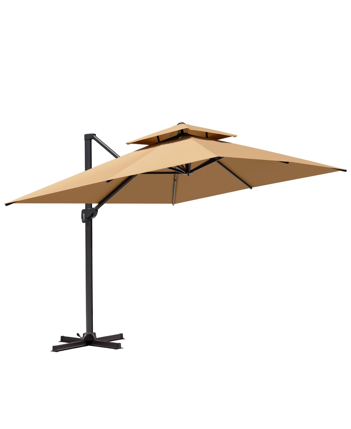 Click here for Pellebant Outdoor Patio Aluminum Double Top Cantil... prices