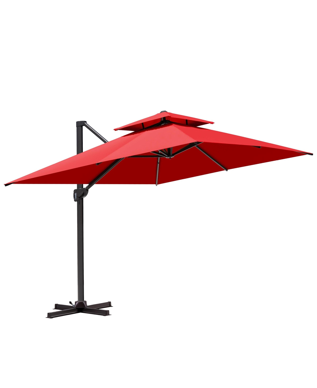 Click here for Pellebant Outdoor Patio Aluminum Double Top Cantil... prices