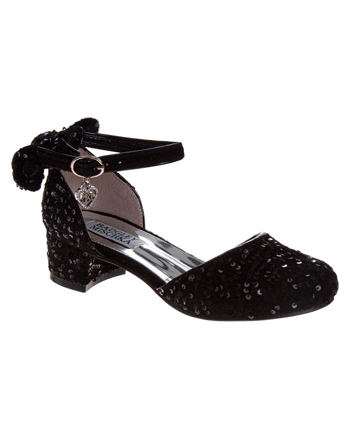 Click here for Badgley Mischka Little Girls Velvet and Sequin Dre... prices