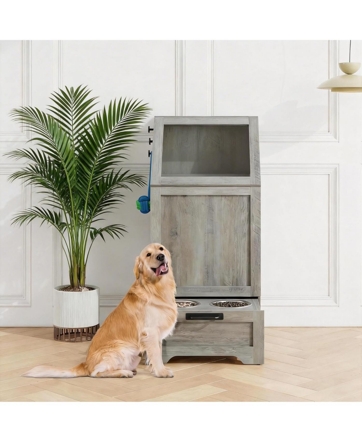 Click here for gaomon Dog Feeding Station Pet Feeder Station Food... prices