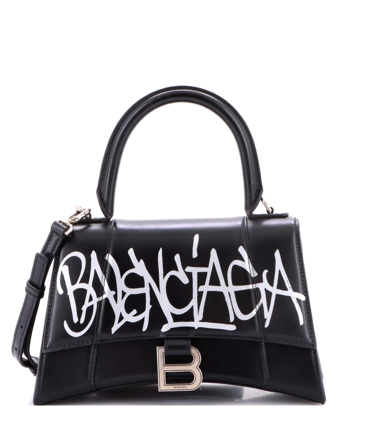 Click here for Pre-Owned Balenciaga Small Graffiti Hourglass Top... prices
