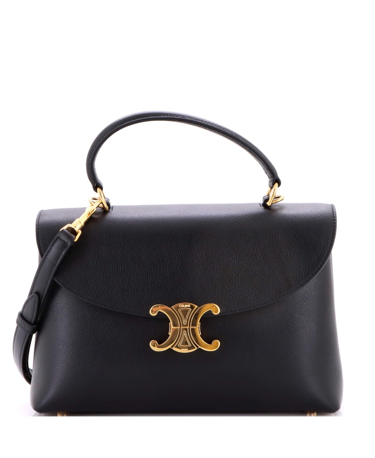 Click here for Pre-Owned Celine Medium Nino Top Handle Bag Leathe... prices