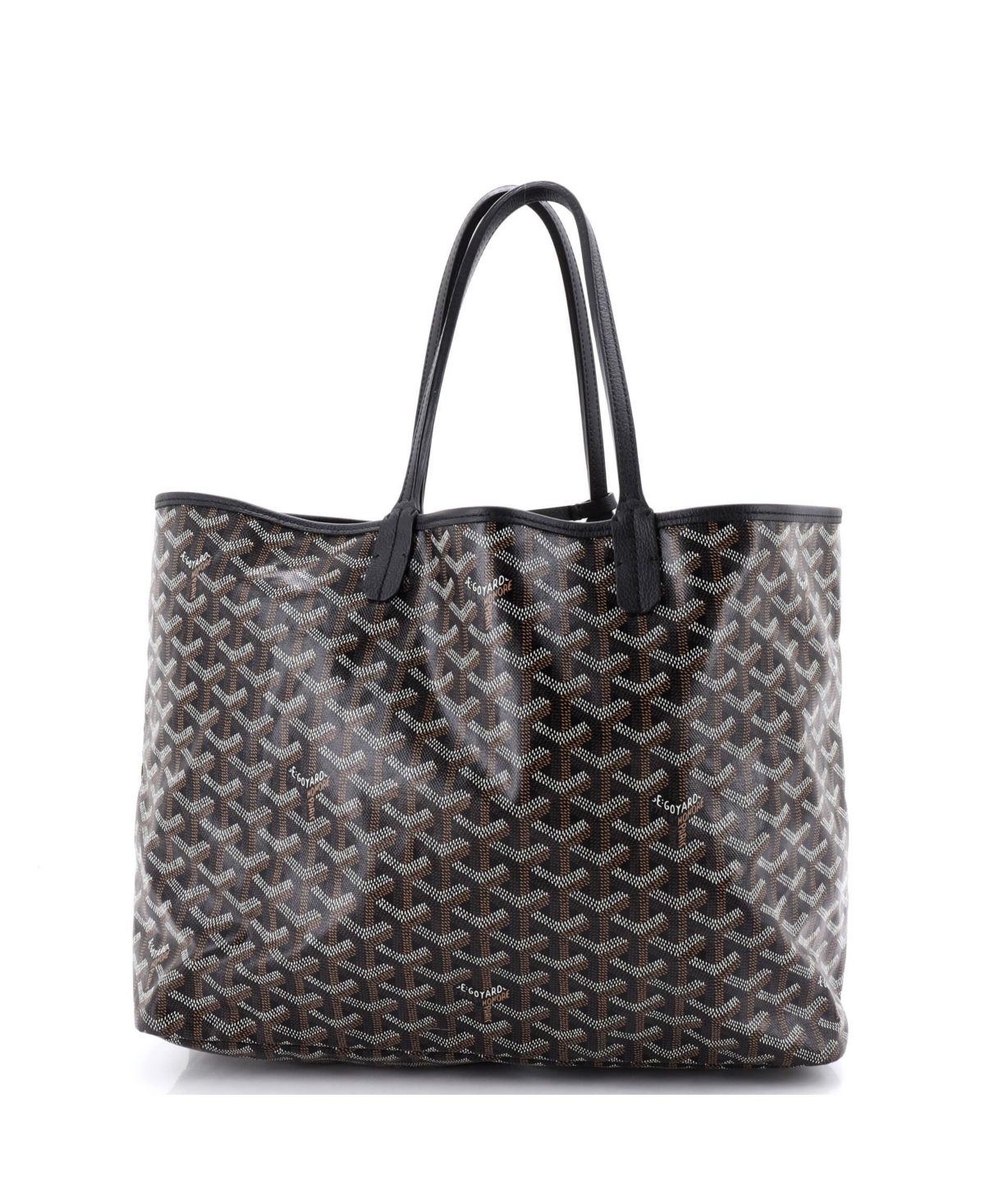 Click here for Pre-Owned Goyard Pm Saint Louis Tote Coated Canvas... prices