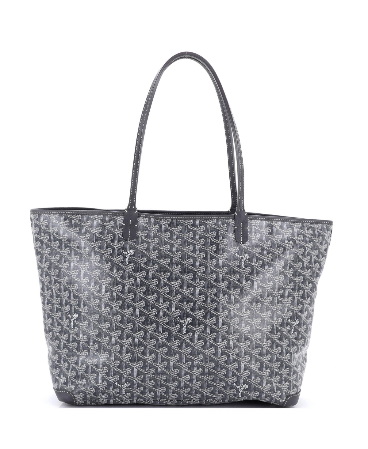 Click here for Pre-Owned Goyard Mm Artois Tote Coated Canvas - Gr... prices