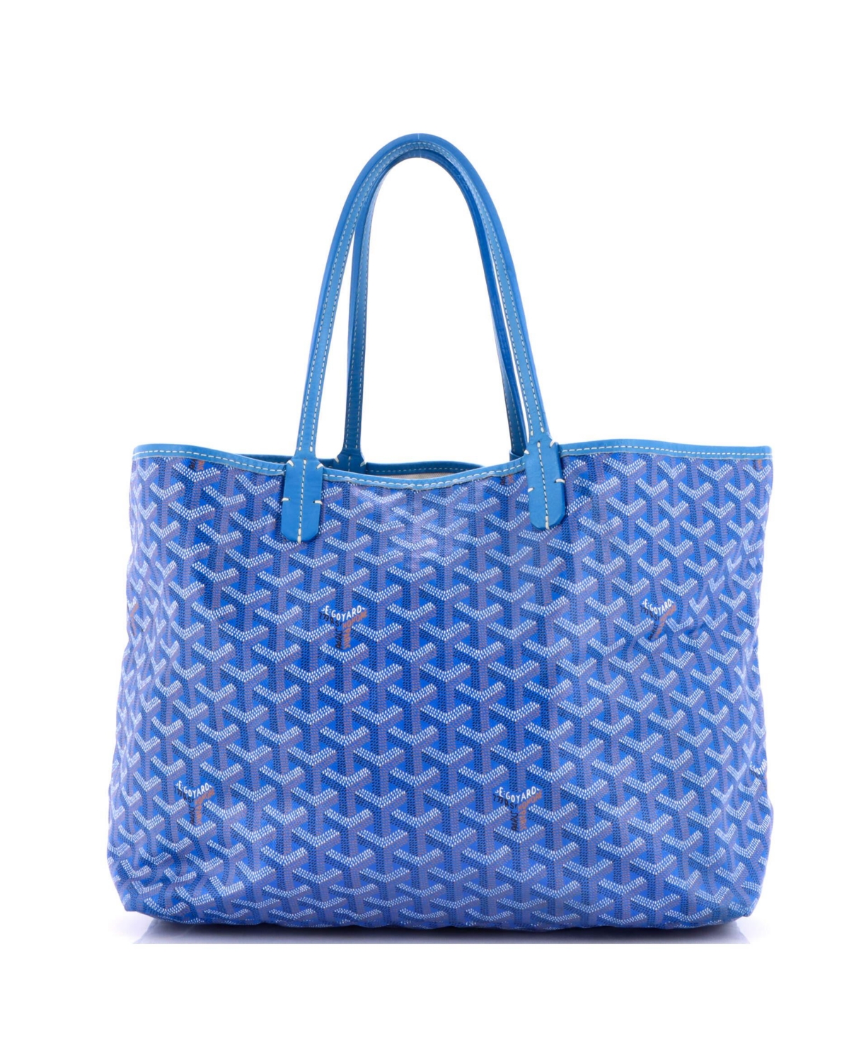 Click here for Pre-Owned Goyard Pm Artois Tote Coated Canvas - Bl... prices