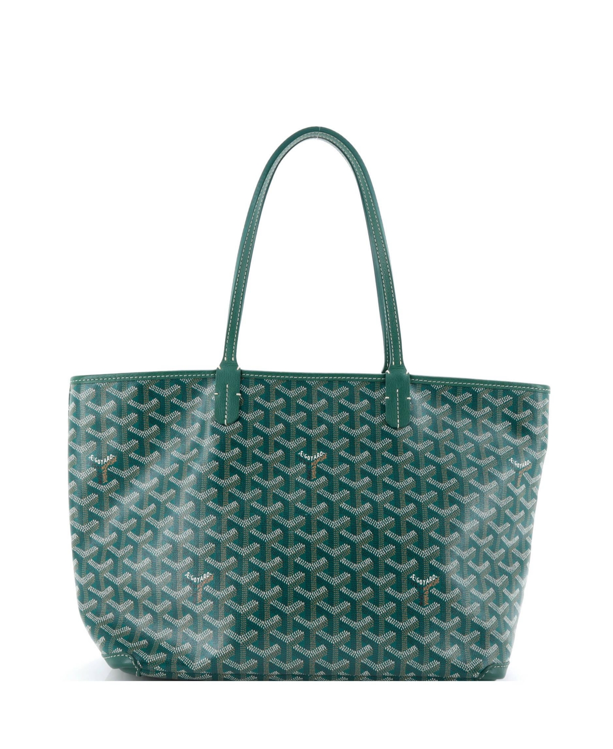 Click here for Pre-Owned Goyard Pm Artois Tote Coated Canvas - Gr... prices