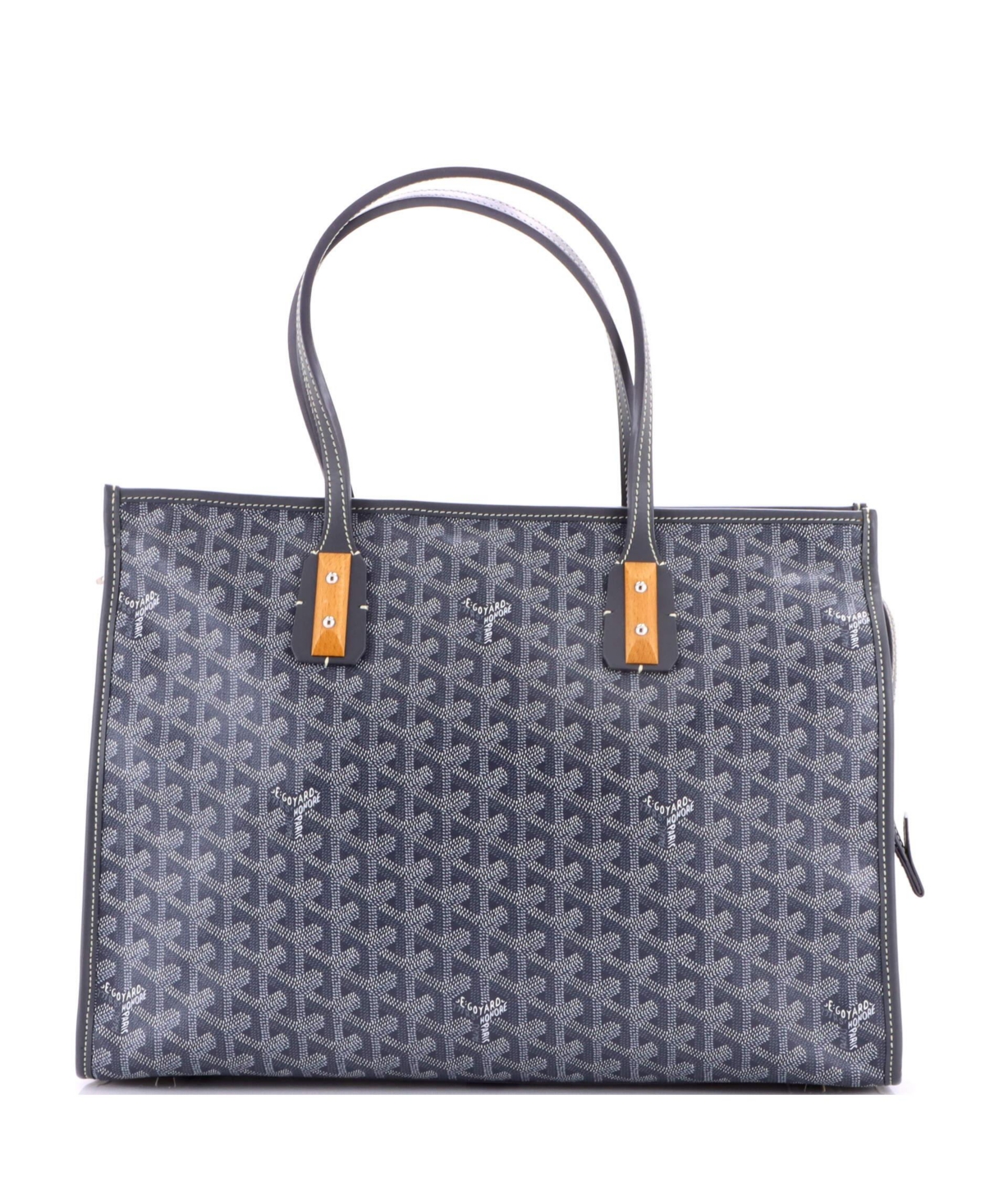 Click here for Pre-Owned Goyard Marquises Bag Coated Canvas - Gre... prices