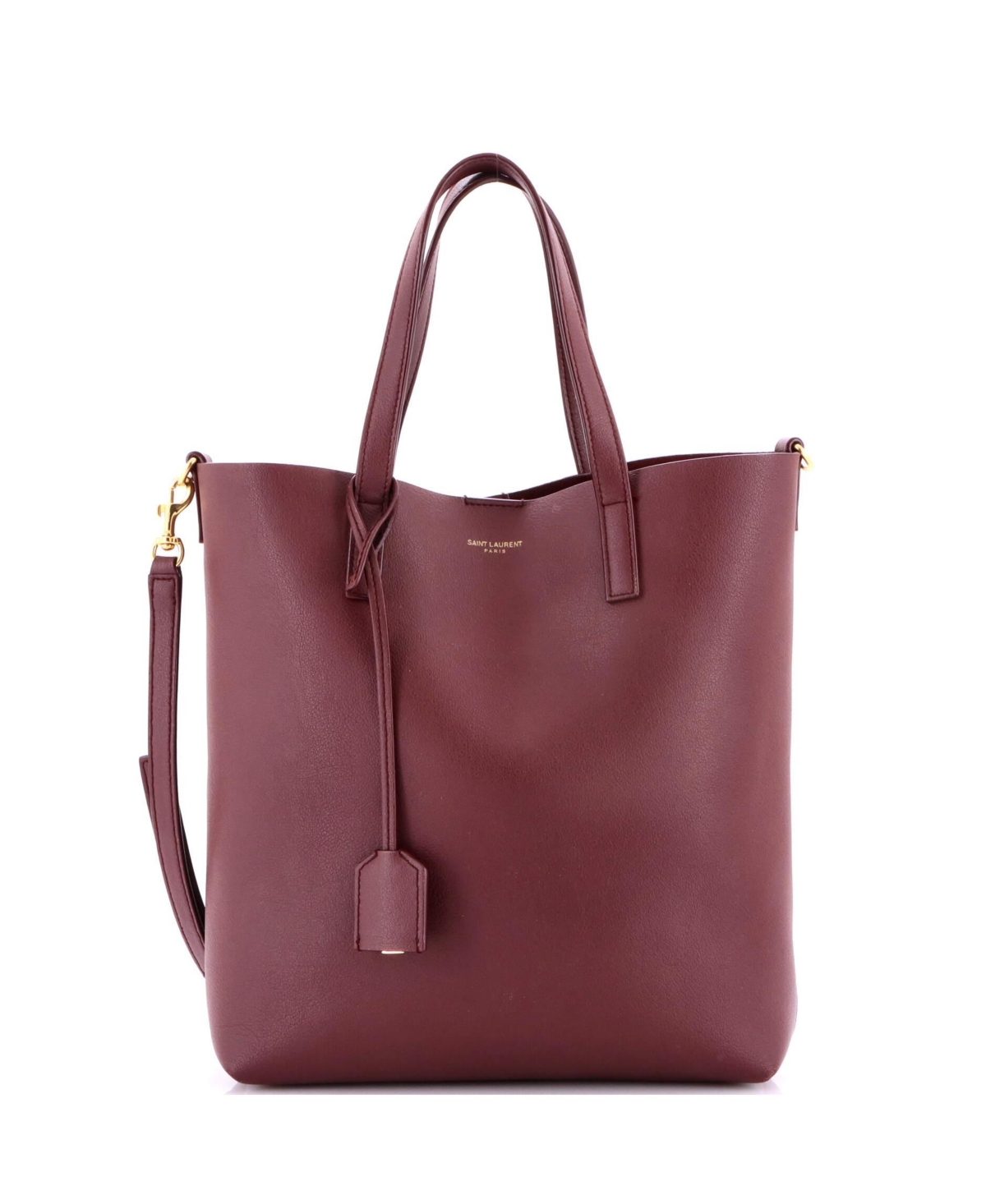 Click here for Pre-Owned Saint Laurent Toy Shopper Tote Leather -... prices