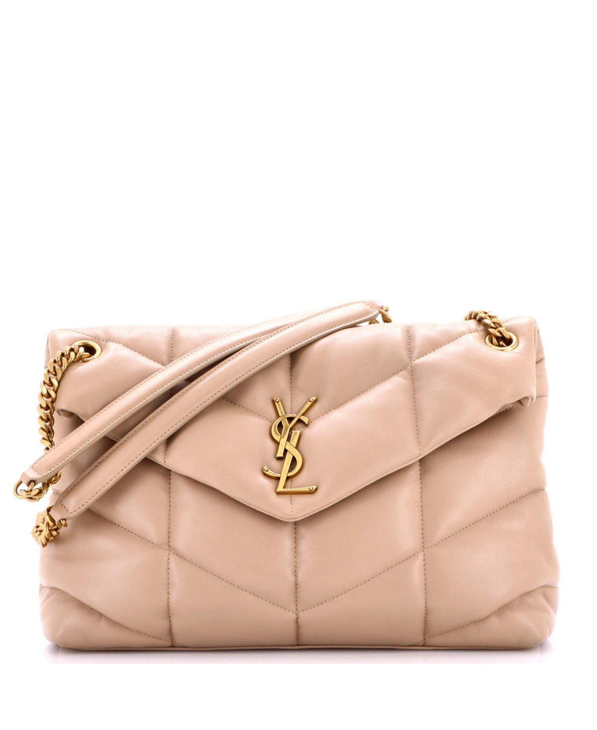 Click here for Pre-Owned Saint Laurent Medium Loulou Puffer Shoul... prices